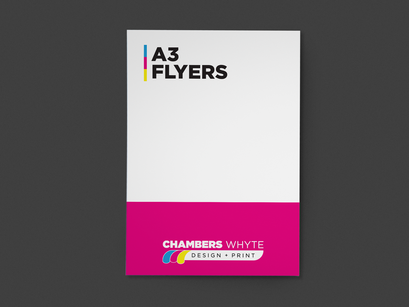 A3 Flyers – Chambers Whyte Design and Print