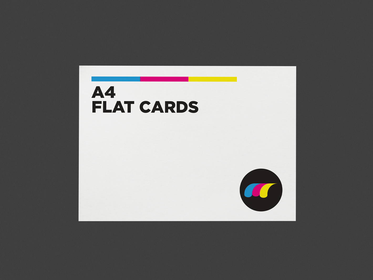 A4 Flat Cards – Chambers Whyte Design and Print