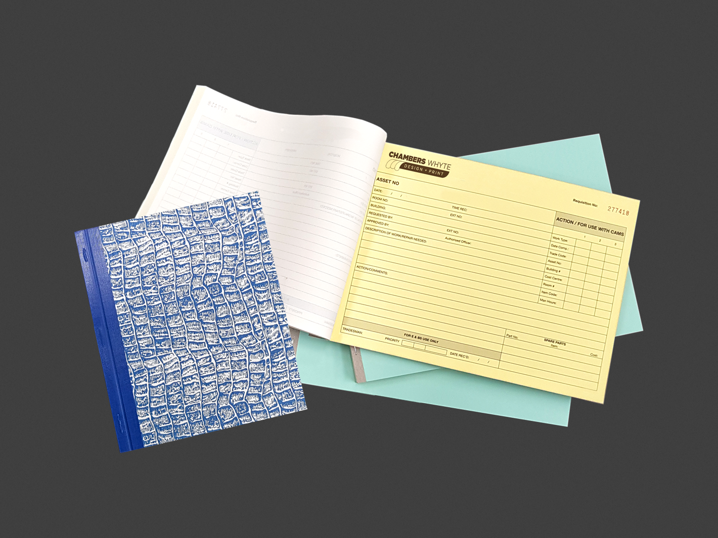NCR/Docket Books – Chambers Whyte Design and Print