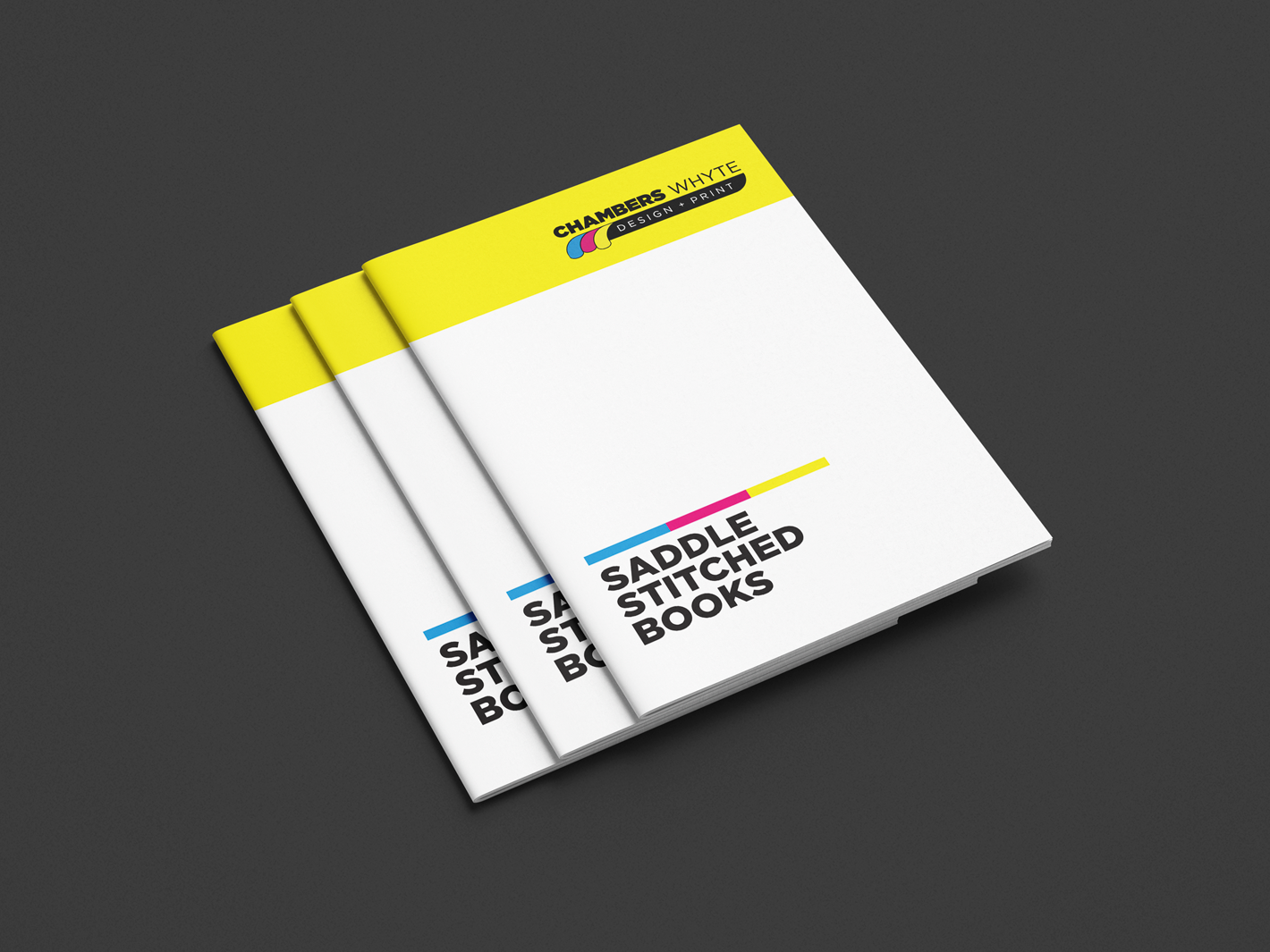 Saddle Stitched Books – Chambers Whyte Design and Print